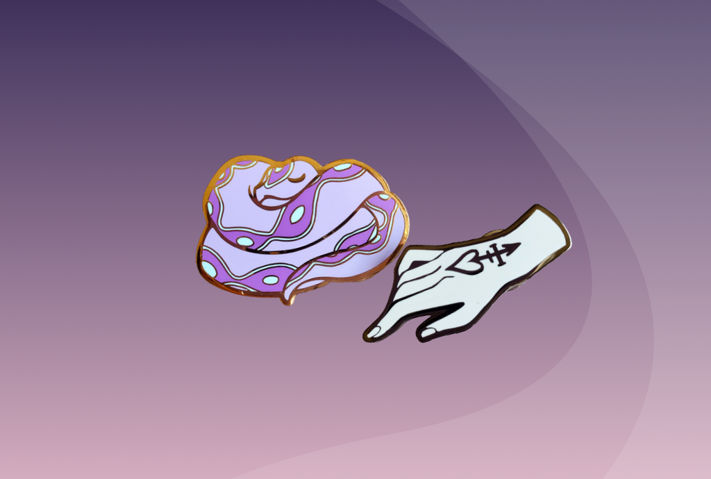 The Arcana - Enamel Pins – Dorian Live Merch Store