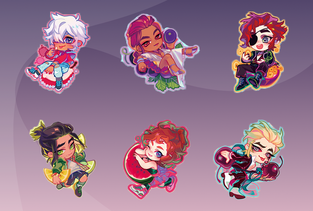 The Arcana - Candy Bag Acrylic Charms – Dorian Live Merch Store
